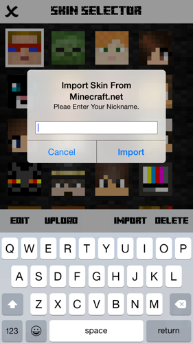 My Skin Editor For Minecraft - iOS App - Skins - Mapping and Modding ...