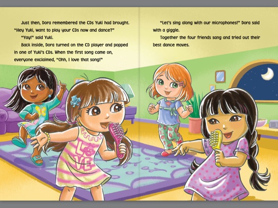 ‎Dora's Super Sleepover (Dora the Explorer) (Enhanced Edition) on Apple ...