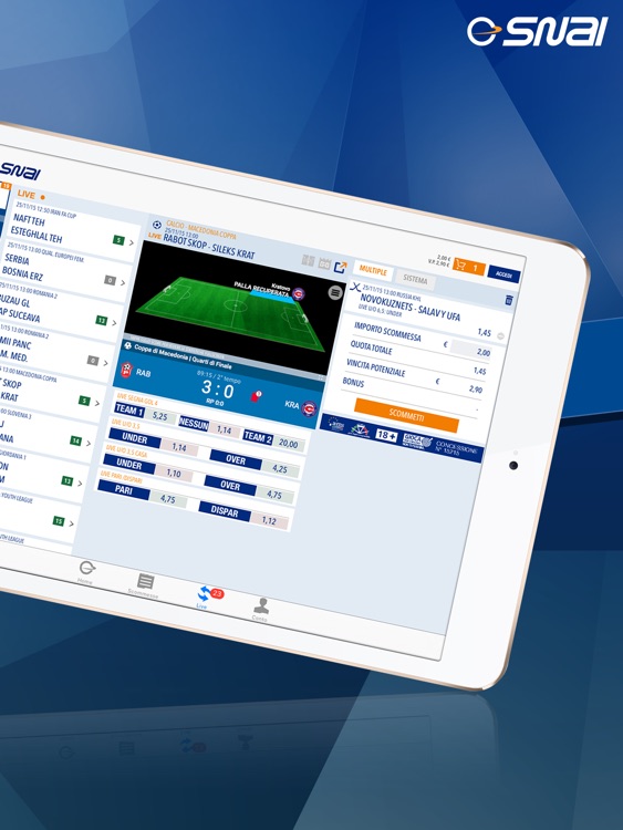 SNAI SPORT SCOMMESSE HD by SNAI S.p.a.