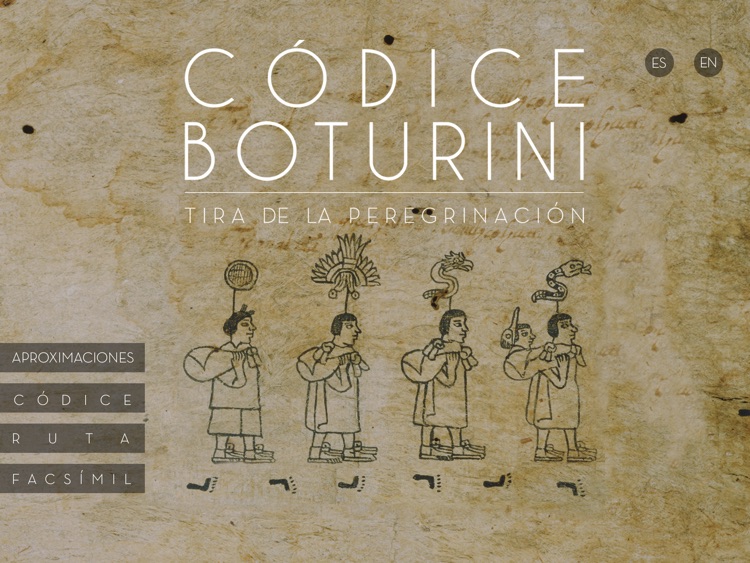 Códice Boturini by Instituto Nacional de Antropología e Historia