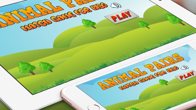 Animal pairs match - Card matching game for kids by Pudit Yamsai