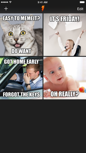 ‎App Store 上的“MemeIt! – Easy meme generator”