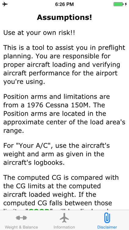 C150M LR Weight and Balance Calculator by Alicia Sikes