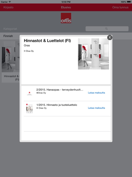 Oras Publications by Oras Ltd.