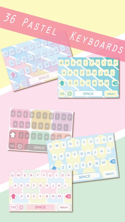 Pastel Color Keyboard - brilliant extension backgrounds skins by ...