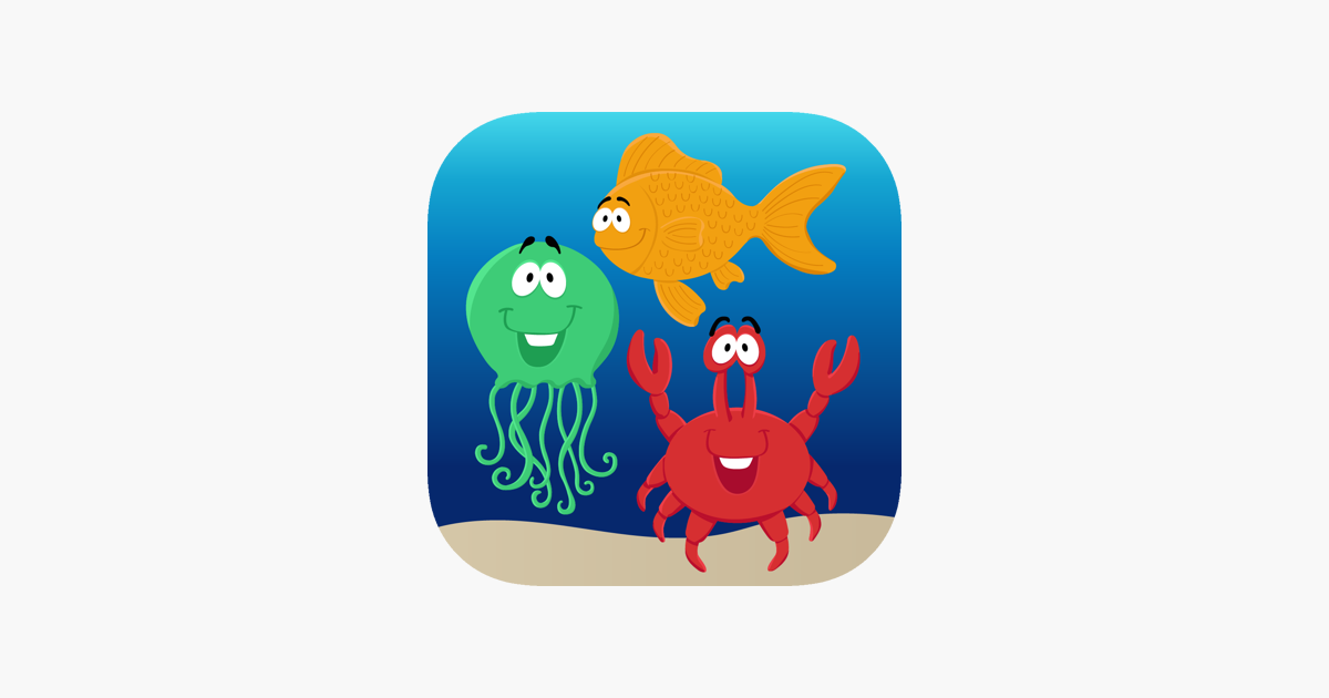 ‎Toddler Aquarium Puzzle Free: Fish sticker book on the App Store
