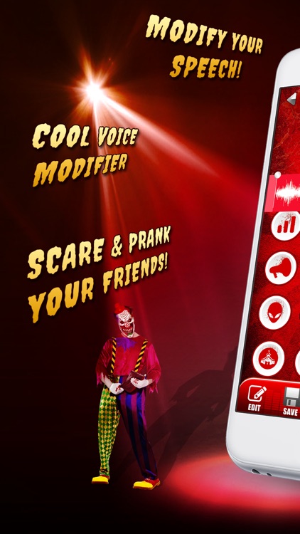 Scary Clown Voice Change Booth by Cedomir Popovic