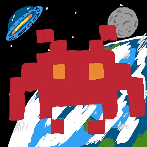 Space Invaders 2016 By Steve Ives