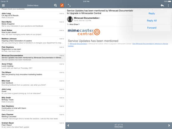 Mimecast Mobile - AppRecs