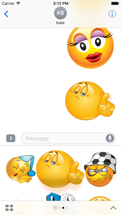 Emoji Bundle Stickers iMessage Edition by Dan Florin
