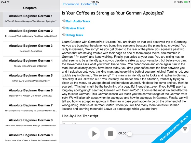 Advanced German for iPad by Innovative Language Learning USA LLC