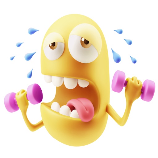 3D Workout Gym Emoji | Apps | 148Apps