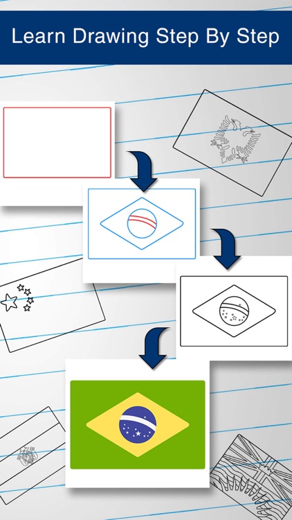 How to Draw Country Flags by Chirag Pipaliya