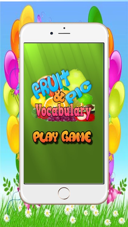 Learn Fruit English Spelling Word Game For Kids by somphob phromchuay