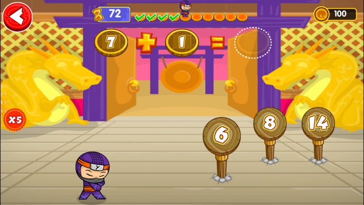 MathHeroes 1 Free: Basic Fun Math for Kids by Yogome, Inc