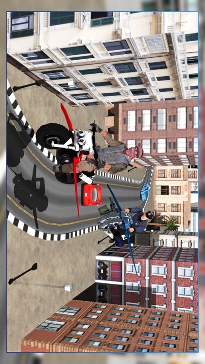 Futuristic Flying Police Bike by Ali Umair