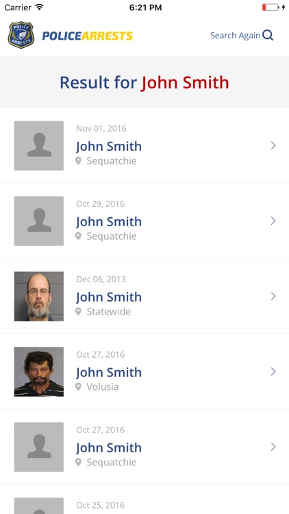 PoliceArrests - Arrest Records and Mugshots by Infopay