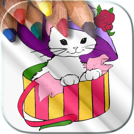 Coloring Book For Girls–Free Games – Color Therapy by Miroslav Milojkovic