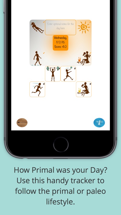 Primal Days Paleo Lifestyle Habit Tracker by Eiger Tech LLC