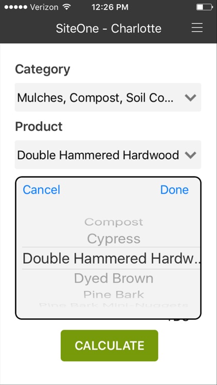 SiteOne Calculator by SiteOne Landscape Supply, LLC