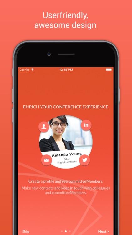 EHiN-FH conference app by Computas AS