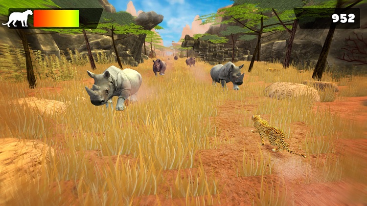 Wild Animal Simulator . Jungle Animals Racing Game 3D by Free Wild ...