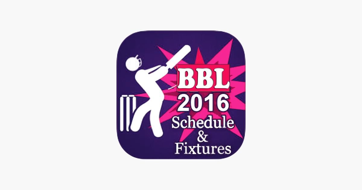 ‎BBL T20 2016/2017 Fixtures,Schedule,Live Score on the App Store