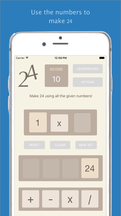 The 24 Math Game by Belinda Zeng