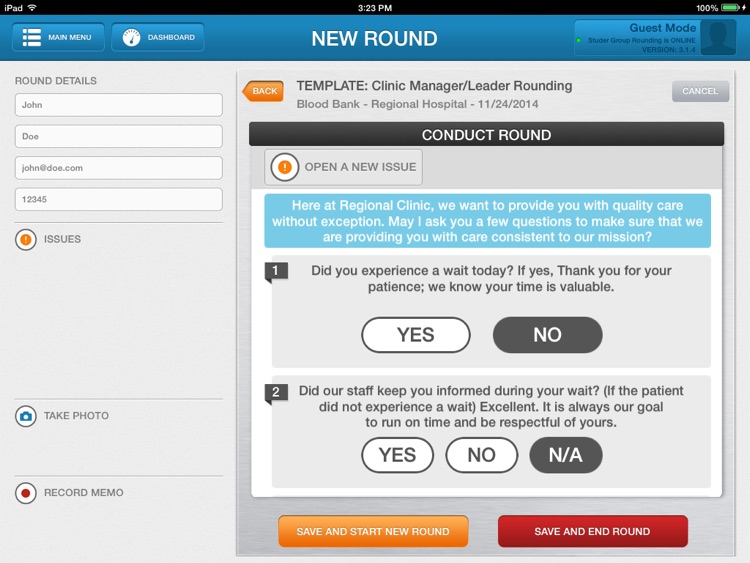 MyRounding for Studer Group by Studer Group