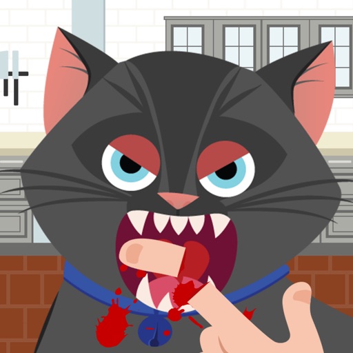 Angry Cat Finger Cutter by Rajesh Kumar