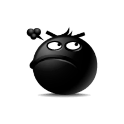 Simon's Popo Black Stickers Pack by Van Nguyen