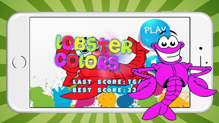 Coloring Quiz Lobster Color Test Learning Game Kid by Chatchai Samphaothet