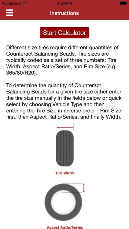Counteract Application Calculator by Counteract Balancing Beads Inc.