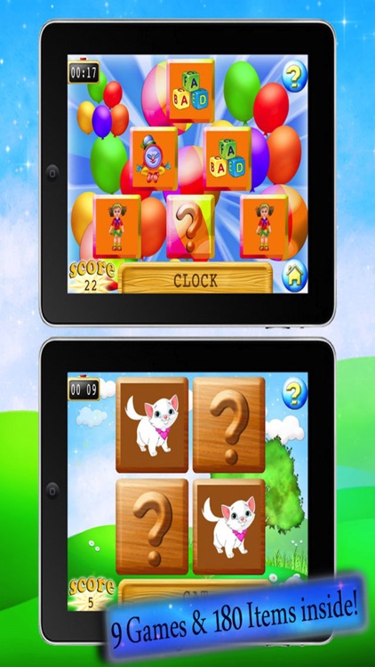 Magic Match Memory Games by KID BABY TODDLER LTD.