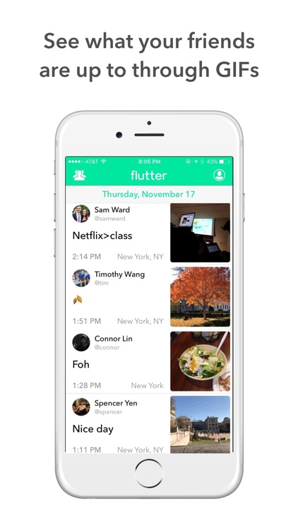 Flutter – Life, captured in GIFs by Spencer Yen