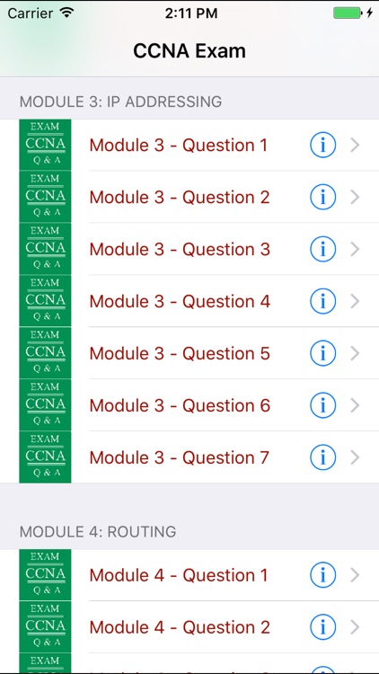CCNA Sample Exam Questions by Yuhsiu Lai
