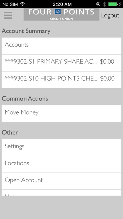 Four Points FCU Mobile App by Four Points Federal Credit Union