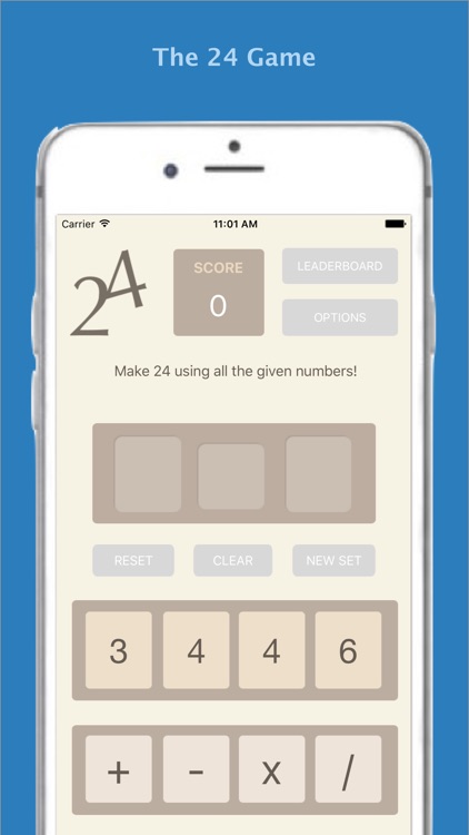 The 24 Math Game by Belinda Zeng