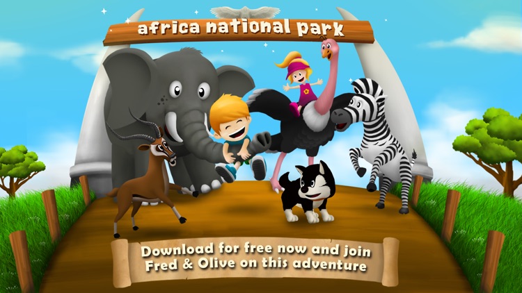 FeedingTime with Fred & Olive Vol 2:Safari Animals by Hompimpa Studio