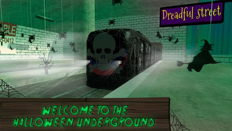 Halloween Spooky Train Driver 3D Full by Games Banner Network