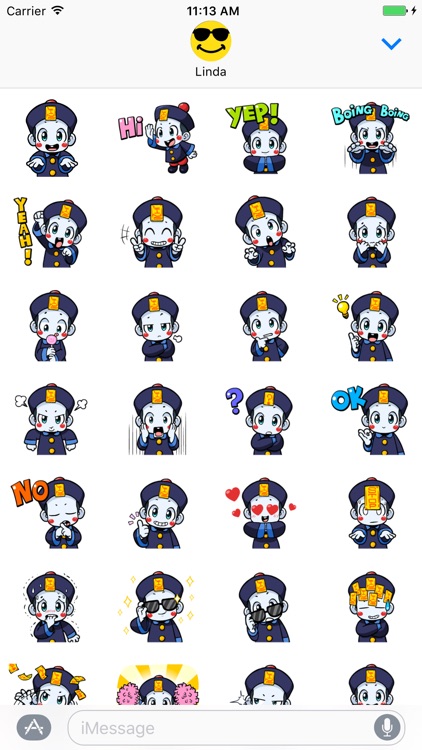 Cute Chinese Vampire! Super Stickers! by Abay Imanberlin