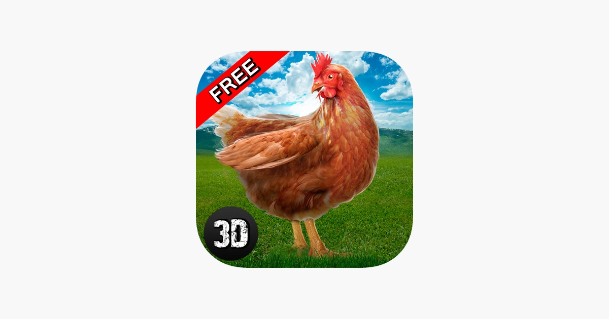 ‎Crazy Chicken Simulator 3D: Farm Escape 앱 - App Store