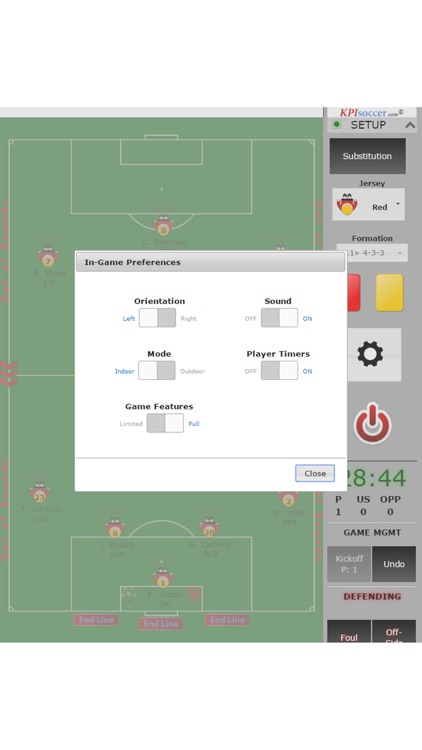 KPI Soccer by Kiyoumars Fard