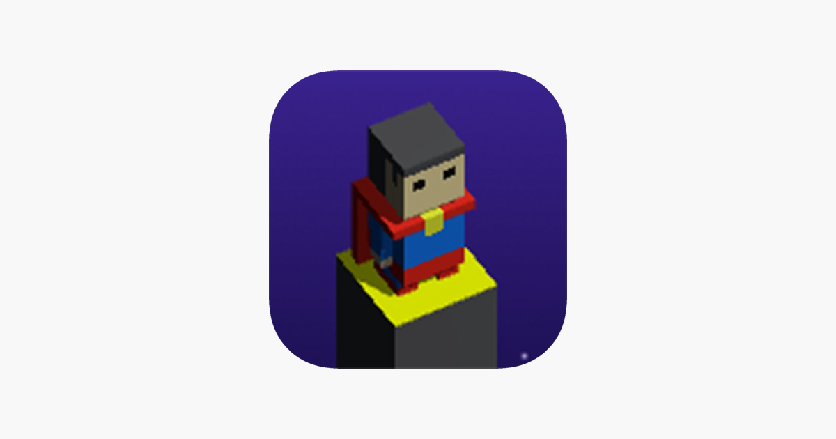 ‎Superhero Cube Jump : Color Path Block Games on the App Store