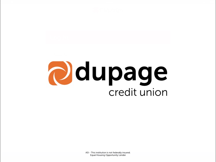 DuPage Credit Union Mobile Banking for iPad by DuPage Credit Union