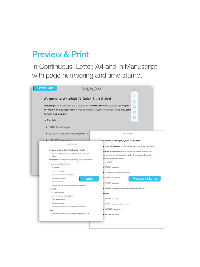 【iOS APP】WriteRight: enjoy writing 愛上寫作~方便的文字編輯軟體 – Dr.愛瘋 APP Navi