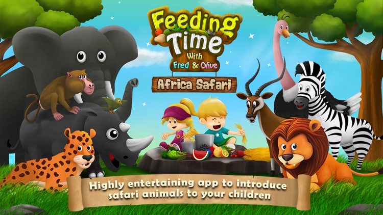 FeedingTime with Fred & Olive Vol 2:Safari Animals by Hompimpa Studio