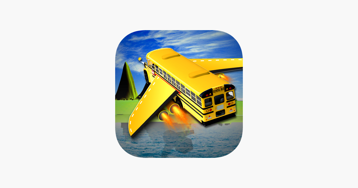 ‎Flying School Bus Simulator: Extreme Flight Pilot on the App Store