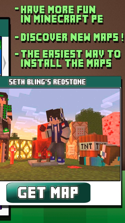 RedStone MAPS for MINECRAFT PE ( Pocket Edition ) by ?mine C?raf?t