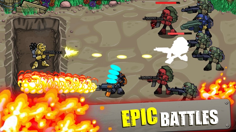 Peacekeeper: Protect the base in this defense game by SPIL GAMES